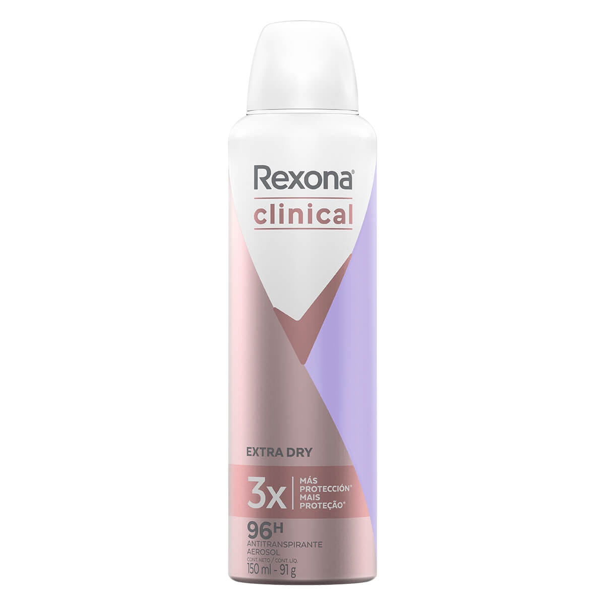 Desodorante Antitranspirante Rexona Feminino Clinical Extra Dry 150ml ...
