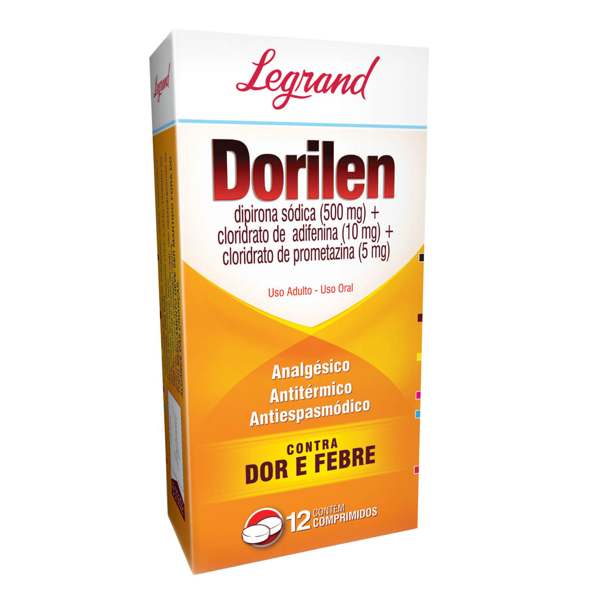 Dorilen 12 Comprimidos | Droga Raia