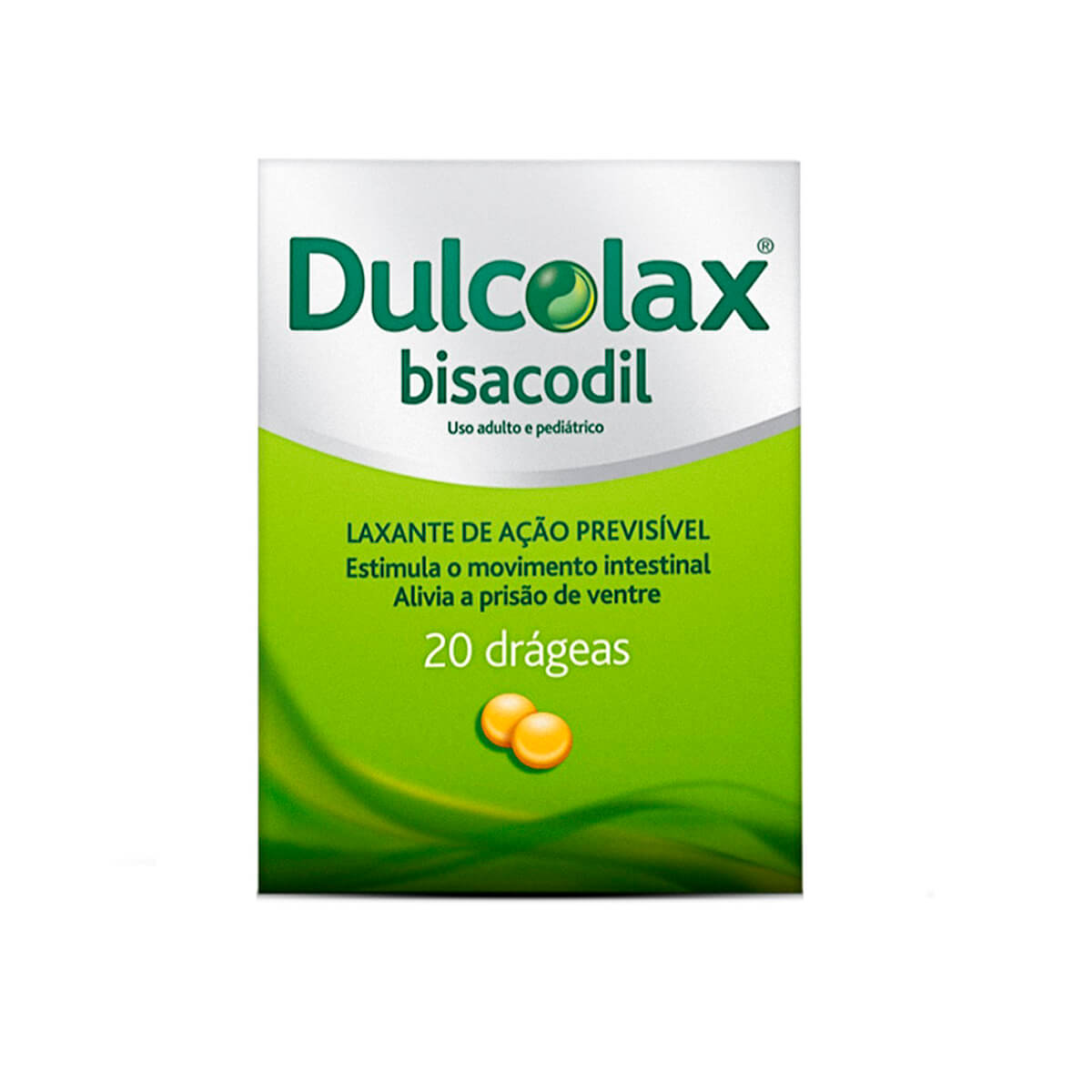 Laxante Dulcolax 5mg com 20 drágeas | Droga Raia