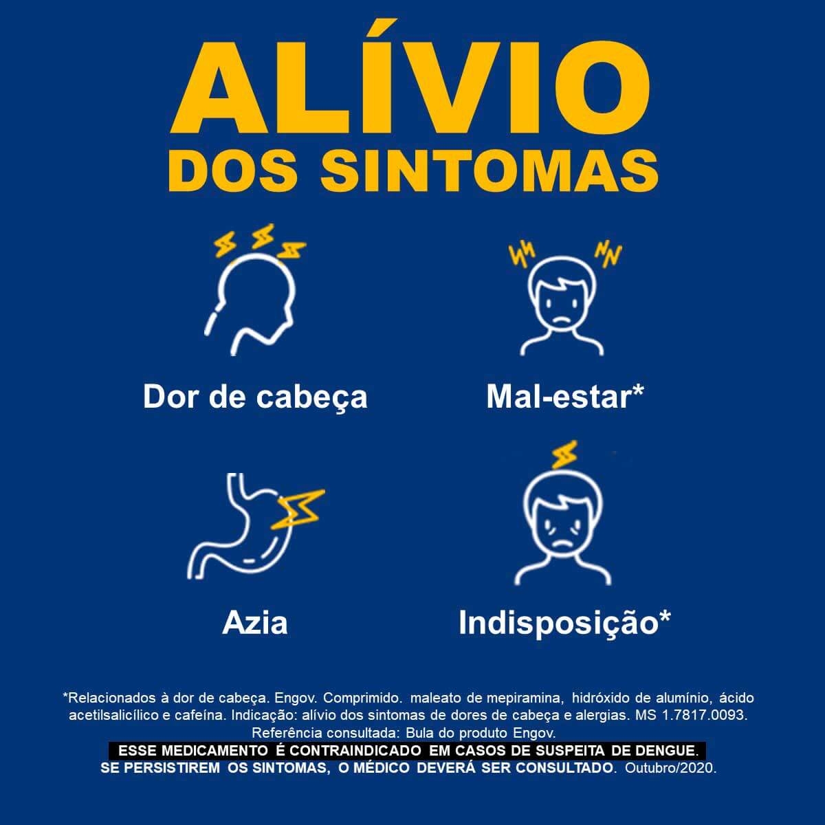 Engov com 24 comprimidos - Compre online em promoção | Droga Raia