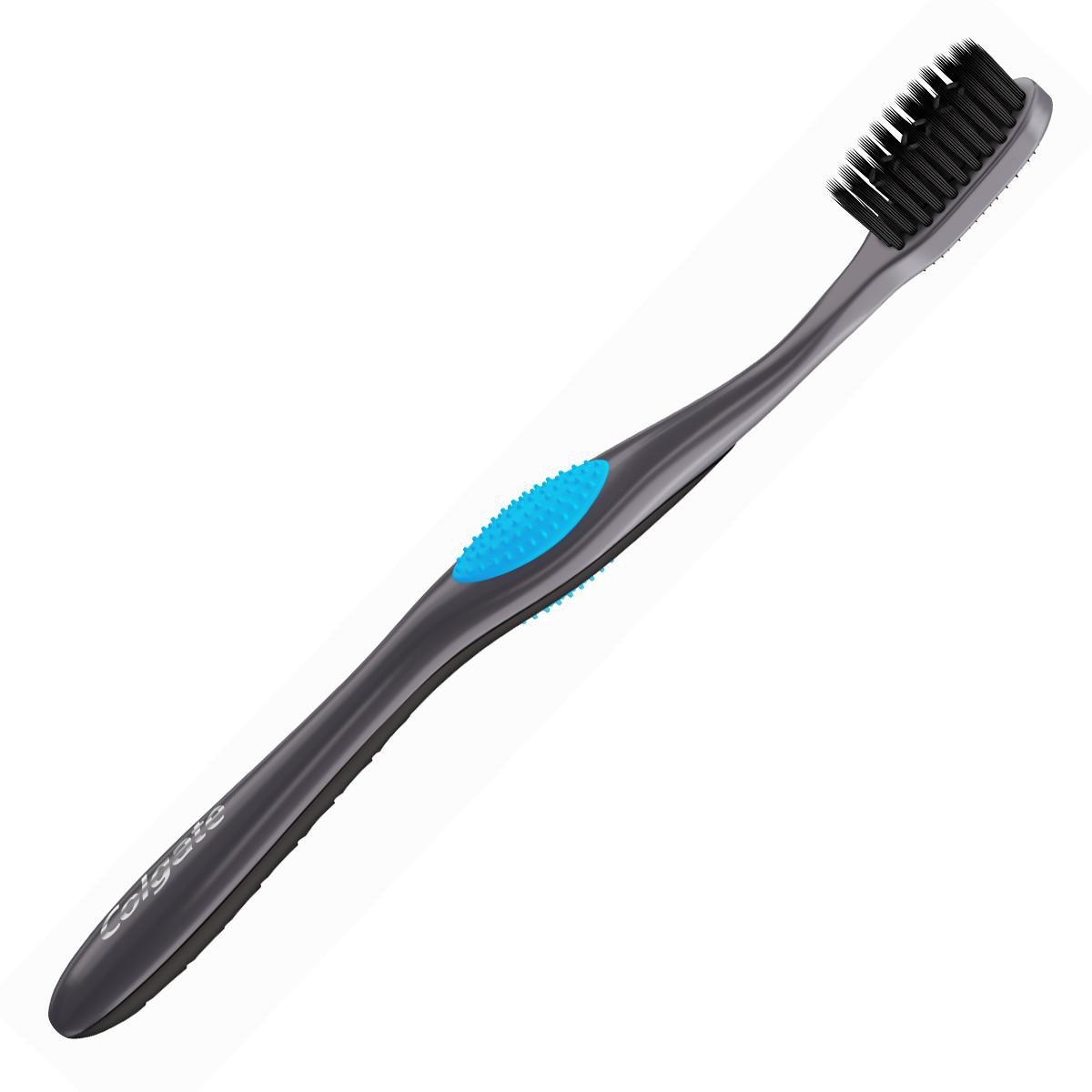 Escova de Dente Colgate 360º Black Carvão com 2 unidades | Droga Raia