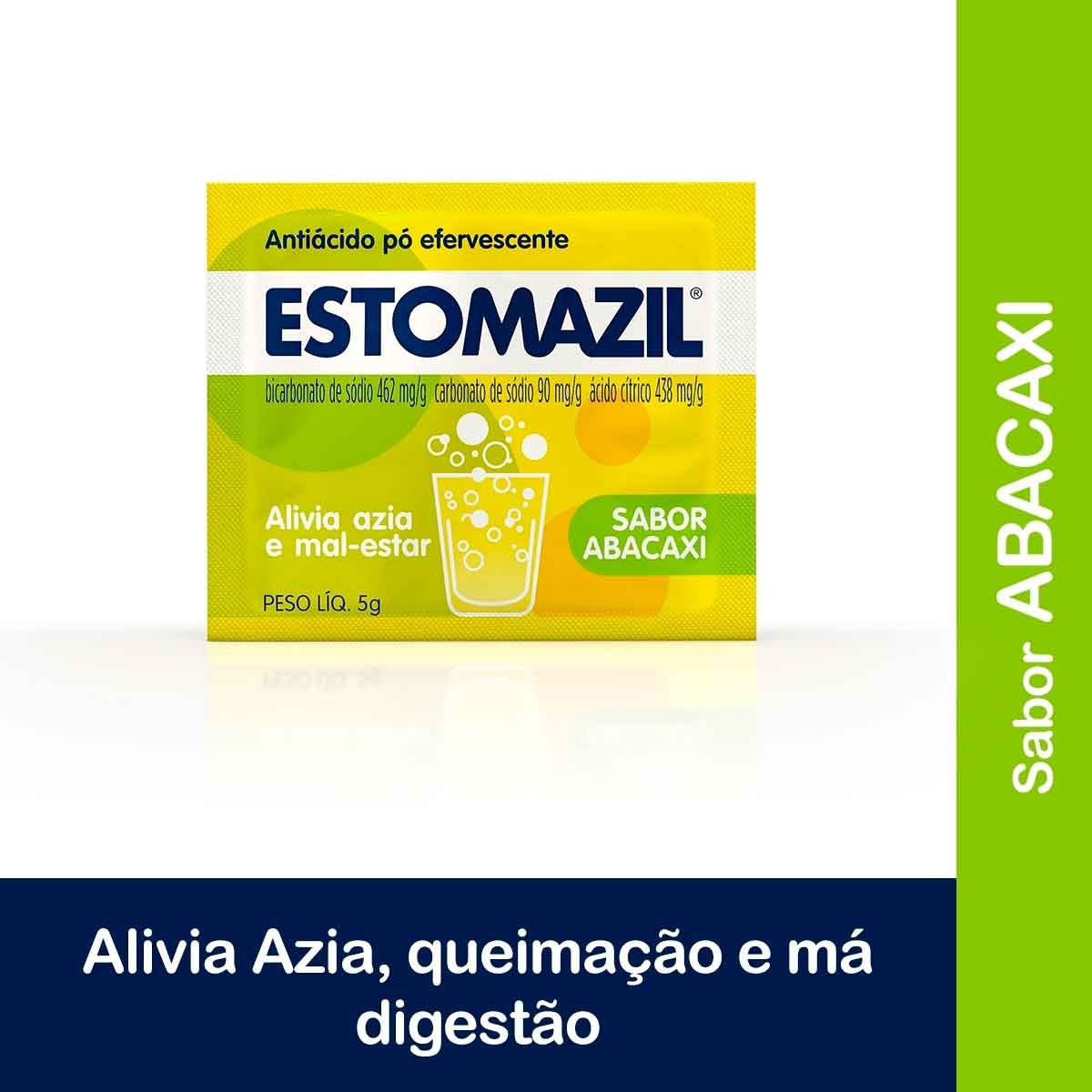 Estomazil Abacaxi Pó Efervescente Envelope: Encontre online | Droga Raia