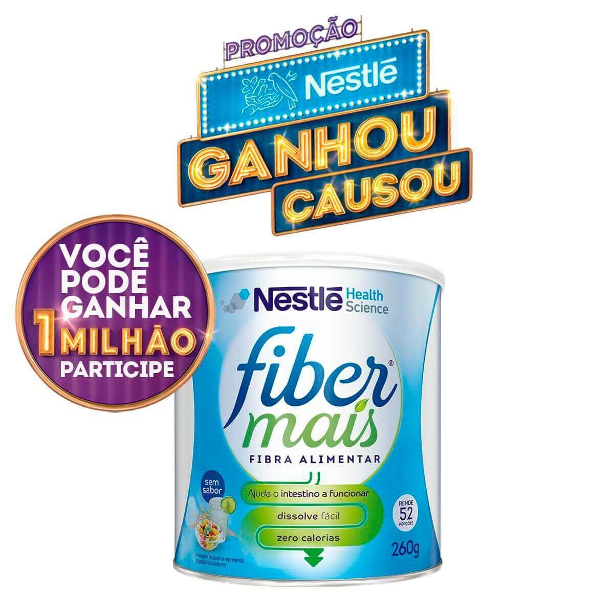 Fibra Alimentar Fiber Mais Sem Sabor 260g | Droga Raia