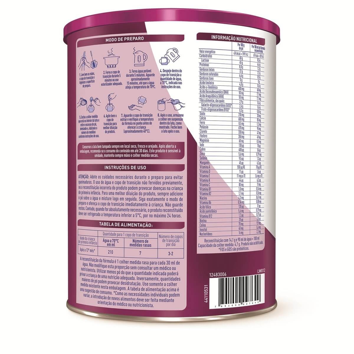 Fórmula Infantil Nanlac Comfor 1+ 1 a 3 anos 800g: Oferta | Droga Raia