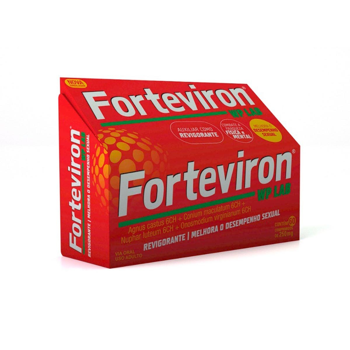 Forteviron WP Lab 60 comprimidos: preço, bula e para que serve | Droga Raia