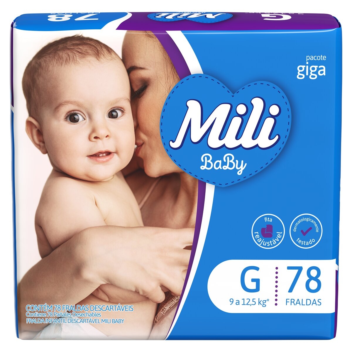 Todos os tamanhos Fralda Descartável Mili Baby Giga em oferta | Droga Raia