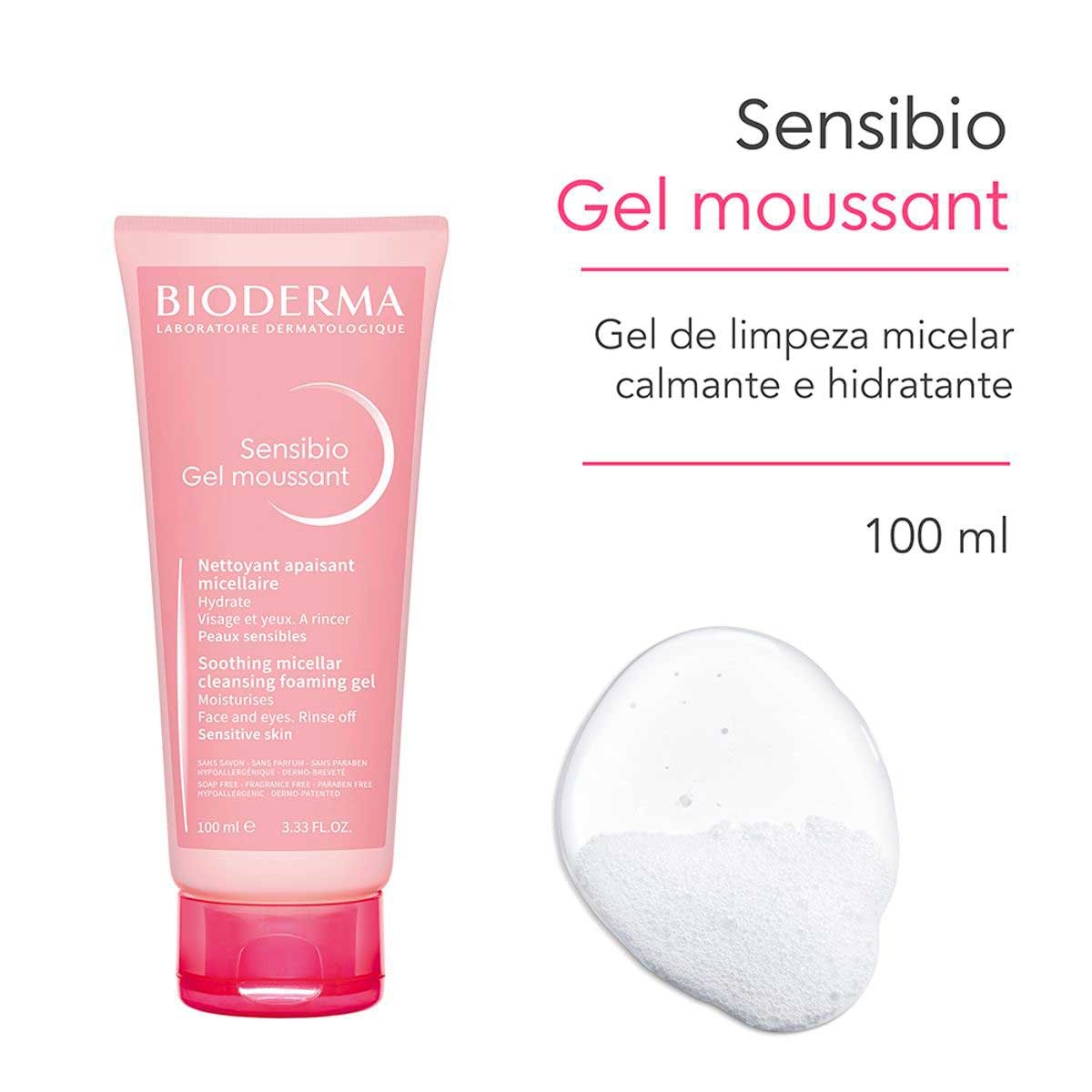 Sensibio Gel Moussant 100ml | Droga Raia