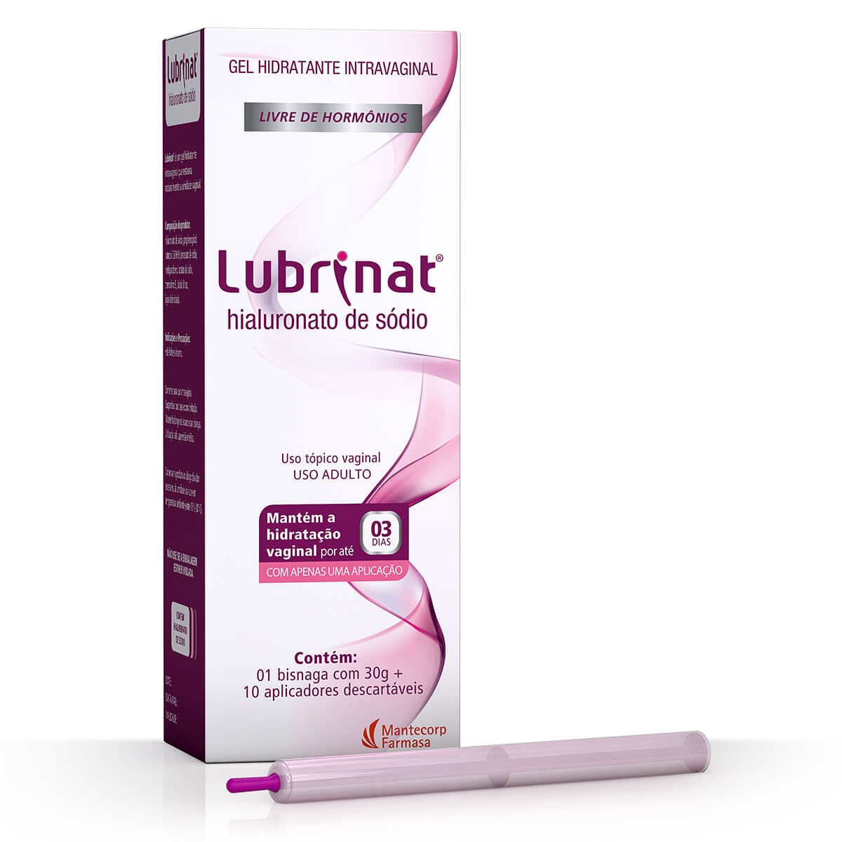 Gel Hidratante Intravaginal Lubrinat com 30g + 10 aplicadores | Droga Raia
