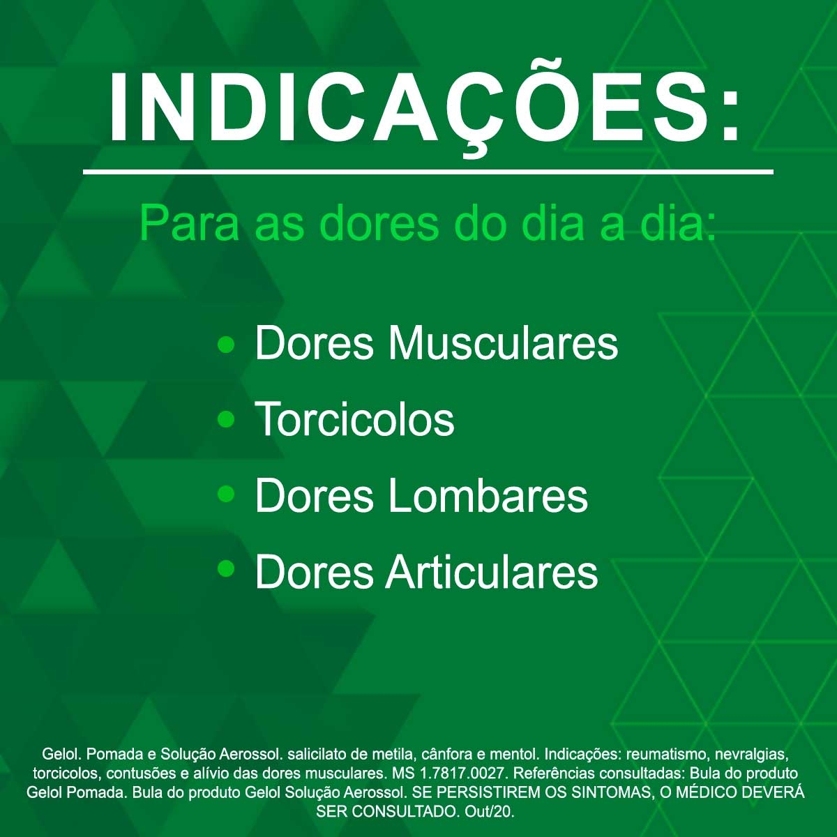 Gelol 52,5mg/g Pomada com 20g: Encontre online | Droga Raia