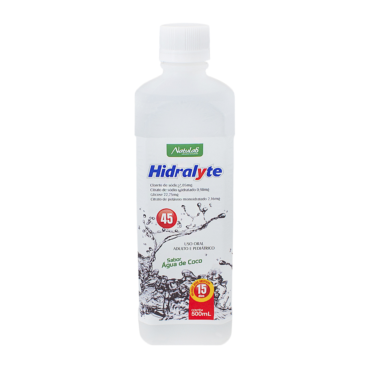 Hidralyte 45 Água de Coco Natulab 500ml: Valor e onde comprar | Droga Raia