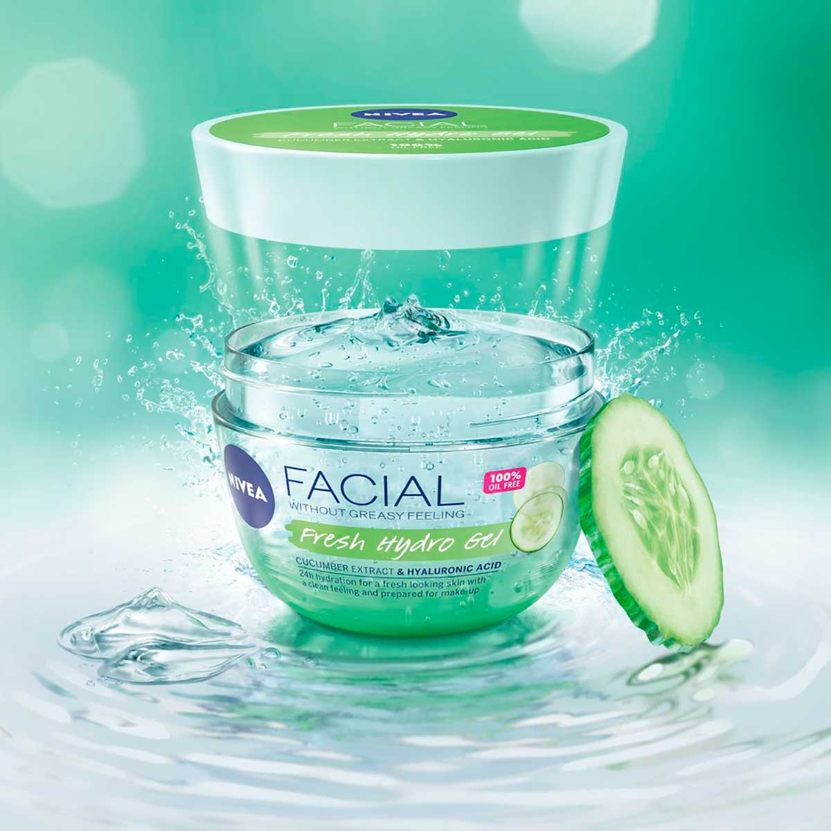 Hidratante em Gel Facial Nivea 100ml | Droga Raia