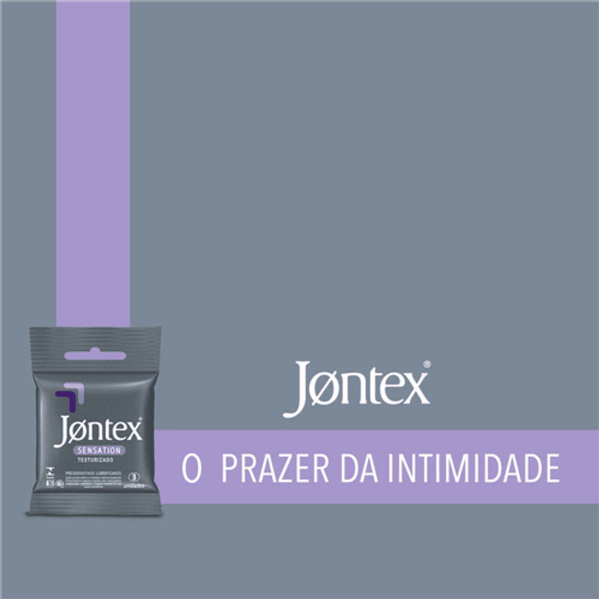 Jontex Preservativo Sensation Texturizado 3 Unidades | Droga Raia