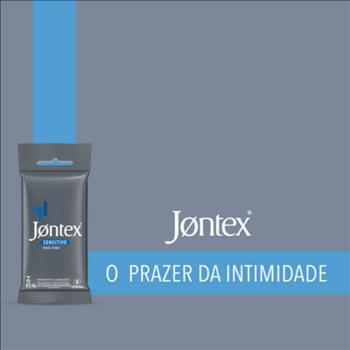 Preservativo Jontex Sensitive 6 unidades | Droga Raia