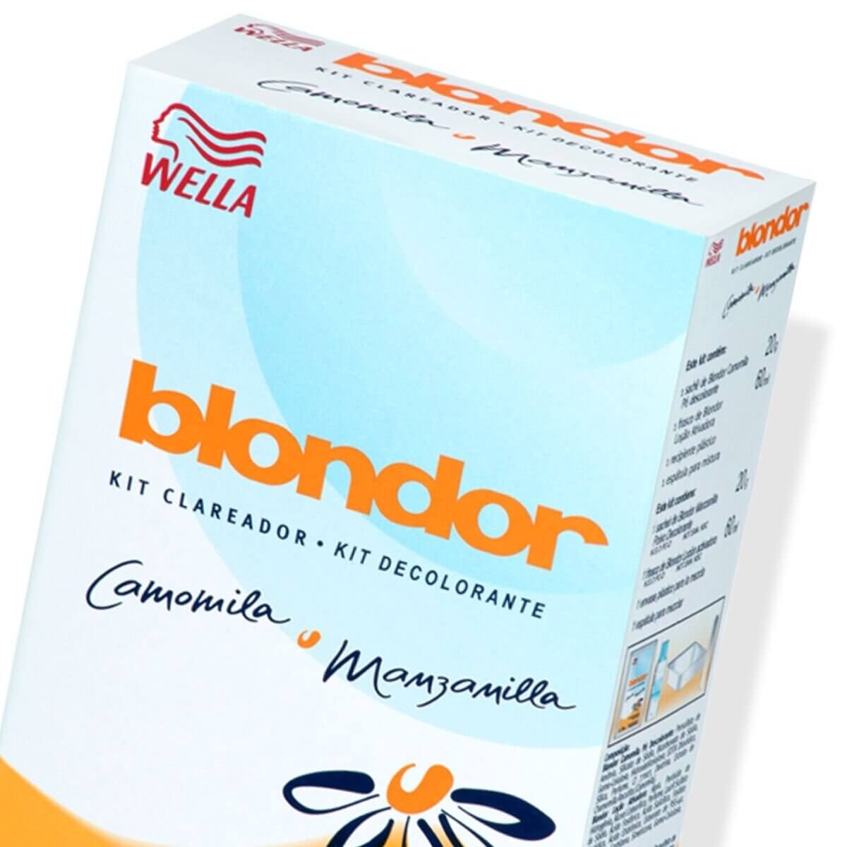 Kit Clareador Blondor Camomila e Manzanilla 1 Unidade | Droga Raia