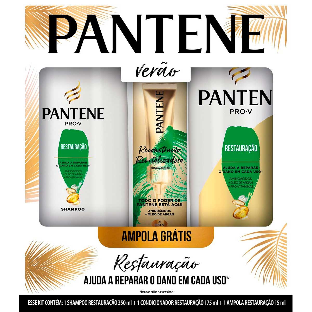 Pantene: produtos com menor preço na Droga Raia