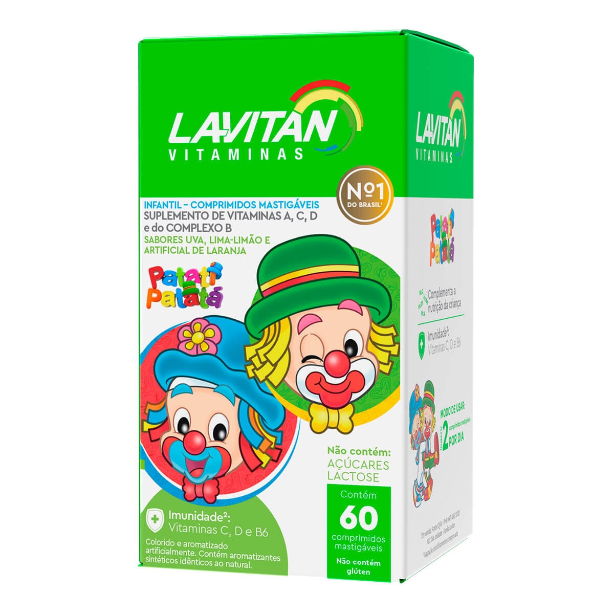 Lavitan Kids com 60 Comprimidos | Droga Raia