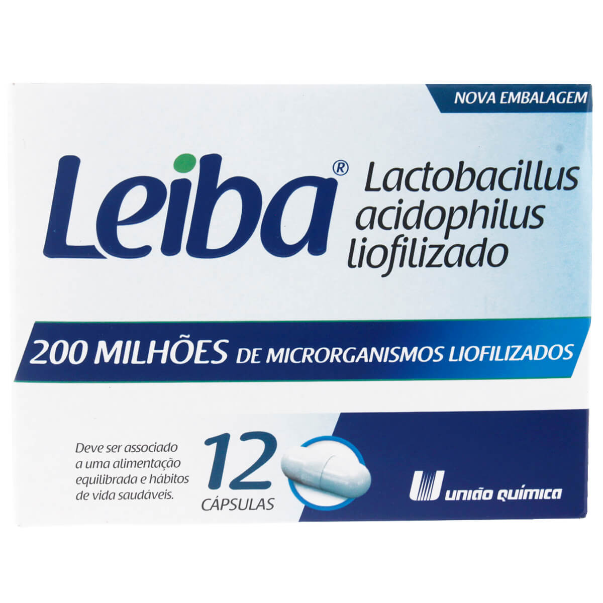 Droga Raia | Leiba 200 MI 12 Cápsulas