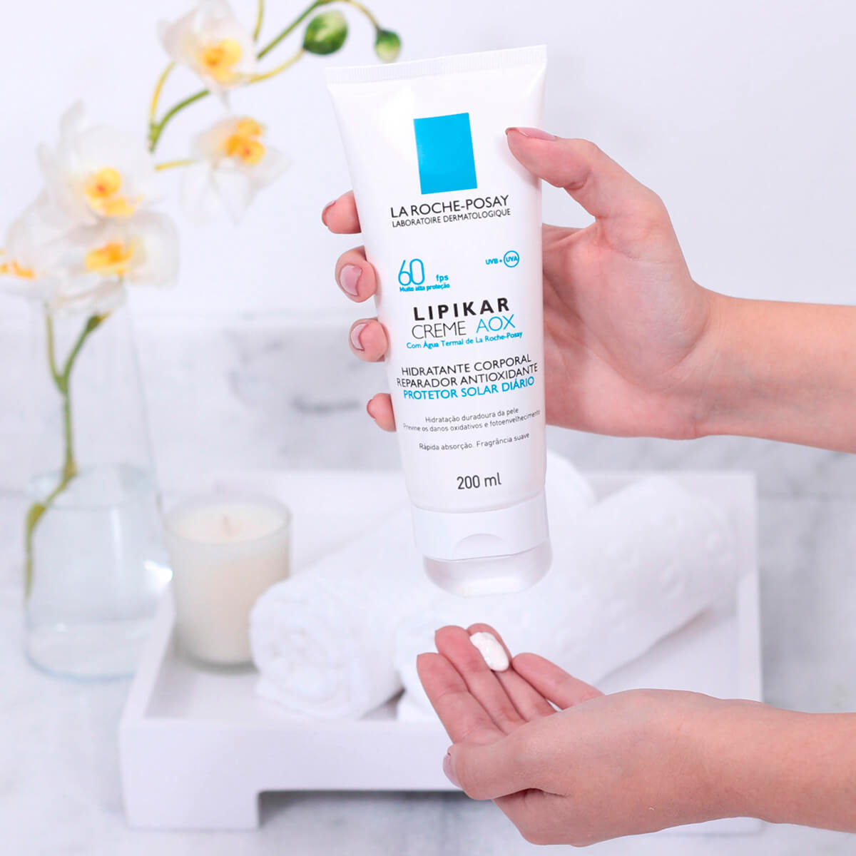 Loção Hidratante Corporal Reparador Antioxidante La Roche-Posay Lipikar ...