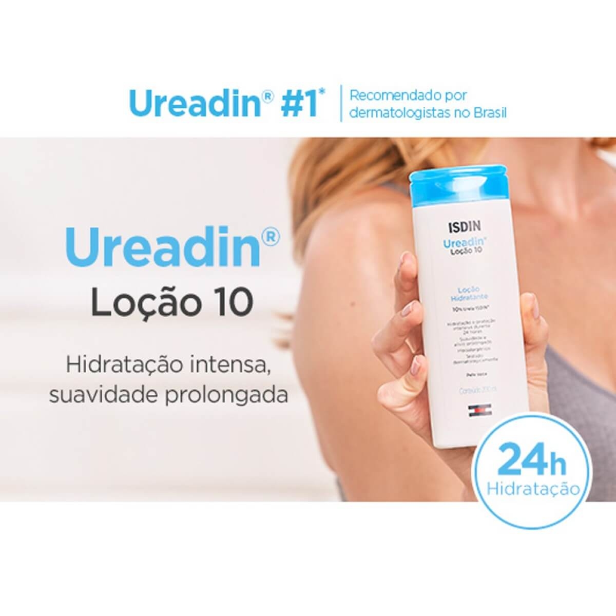 Loção Hidratante Isdin Ureadin 10% com 200ml | Droga Raia