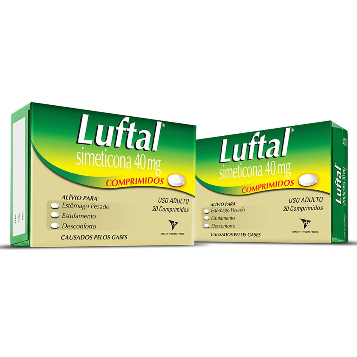 Luftal Anti Gases 40mg 20 Comprimidos | Droga Raia