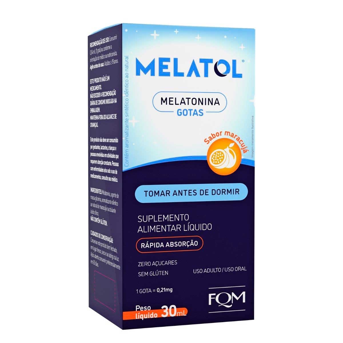 Melatol Melatonina 0,21mg 30ml: preço, benefícios e onde comprar ...