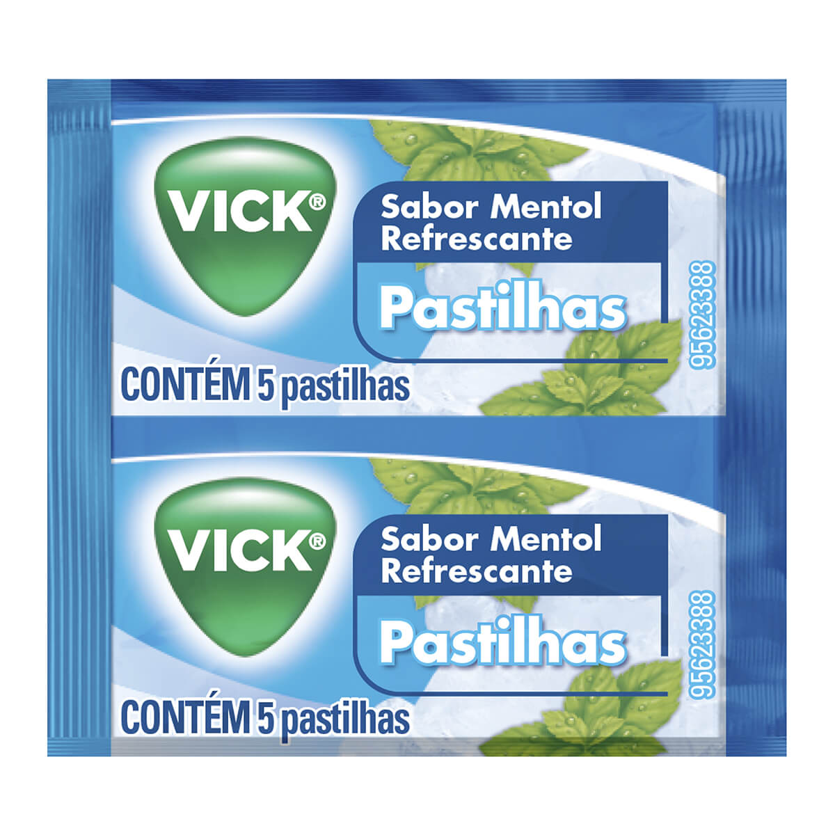 Vick Pyrena Mentol 5 Envelopes 5g | Droga Raia