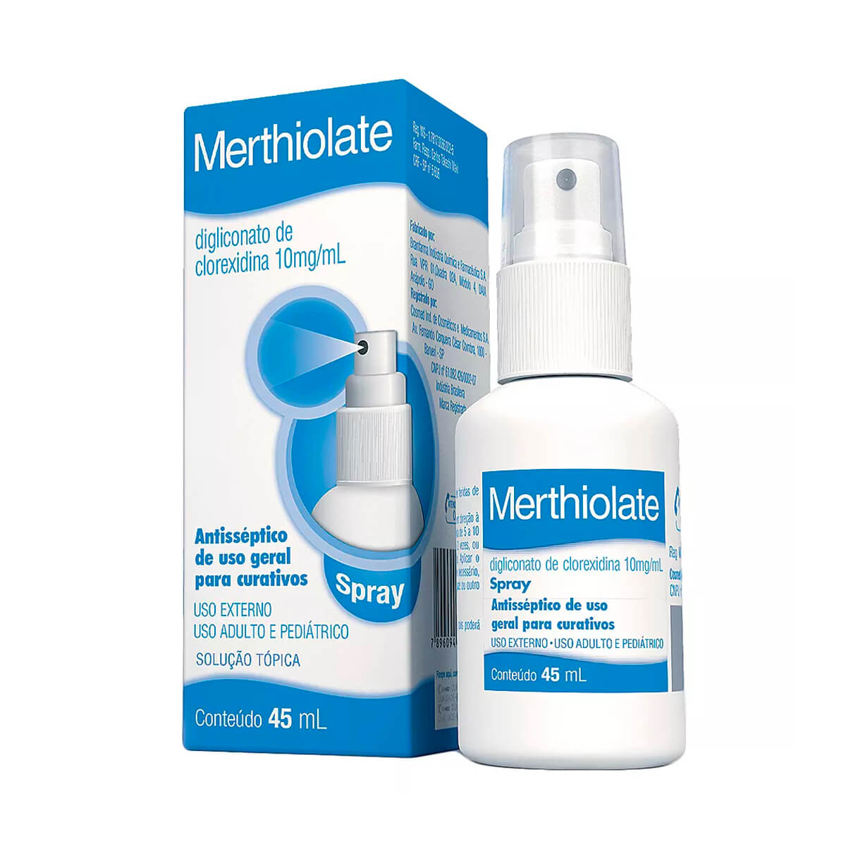 Antisséptico Merthiolate Spray Hypera | Droga Raia