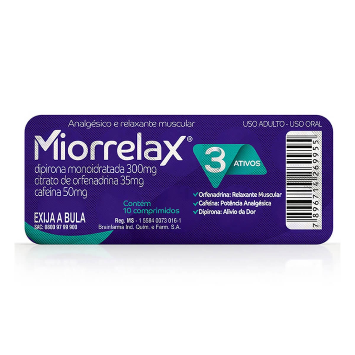 Miorrelax 10 Comprimidos Hypermarcas | Droga Raia