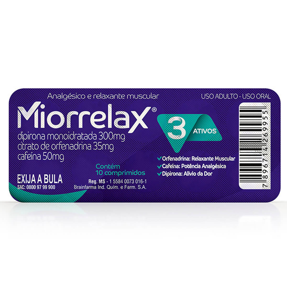 Miorrelax 10 Comprimidos Hypermarcas | Droga Raia