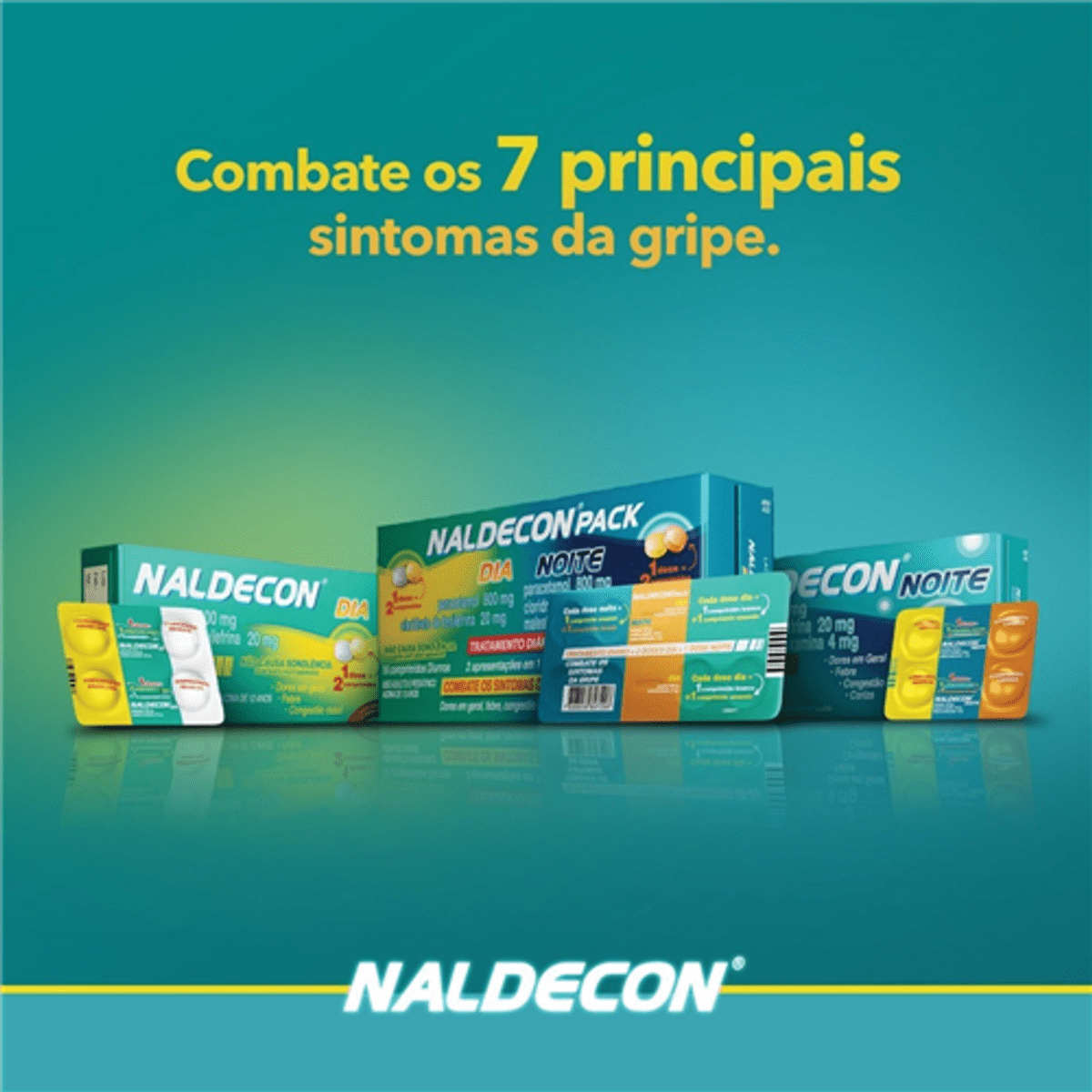 Naldecon Noite 24 Comprimidos Naldecon | Droga Raia