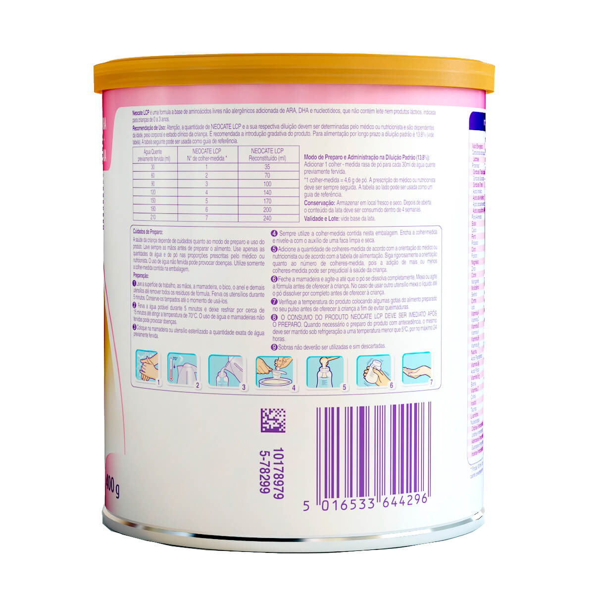 Danone Fórmula Infantil para Lactentes LCP Neocate 400g | Droga Raia