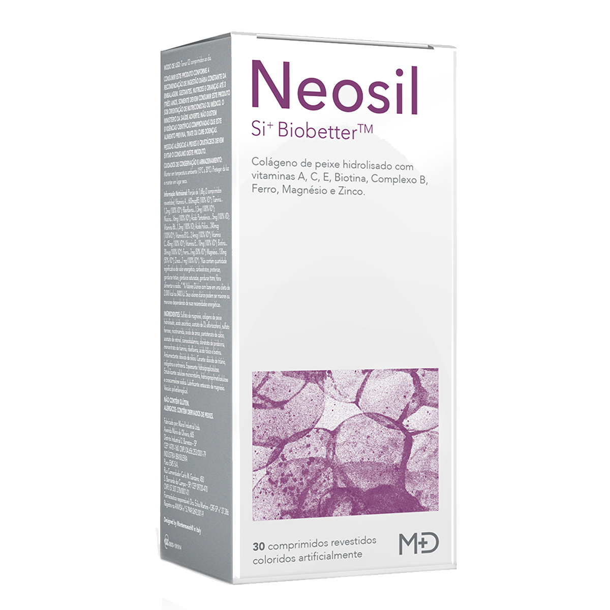 Suplemento Alimentar Neosil 50mg com 30 comprimidos | Droga Raia