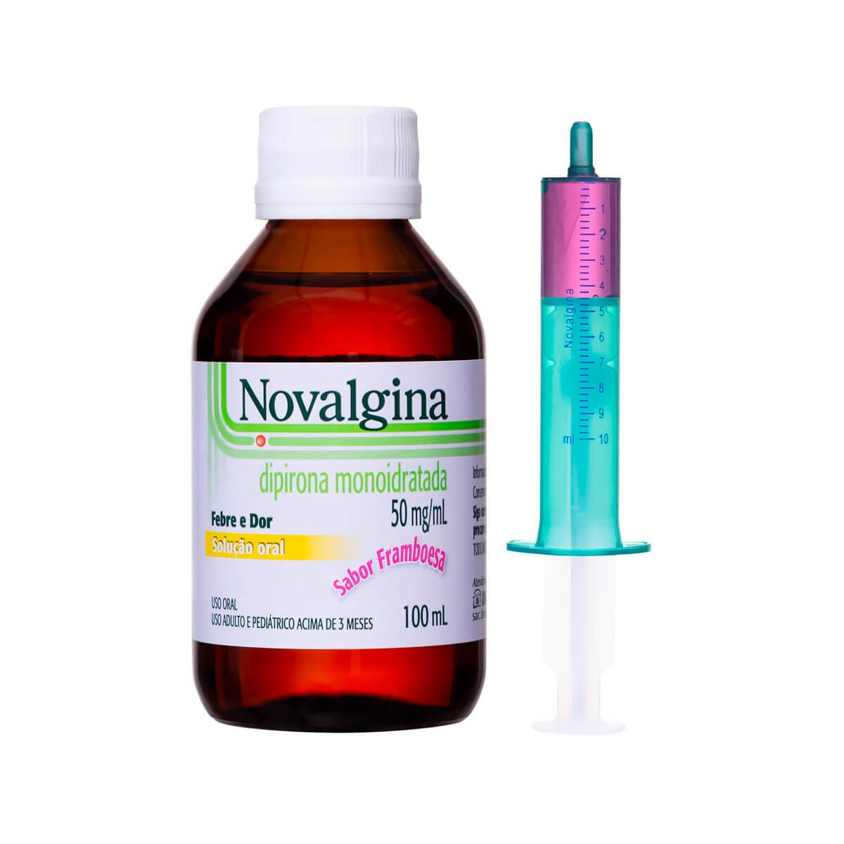 Novalgina 50mg/ml Solução Oral com 100ml | Droga Raia