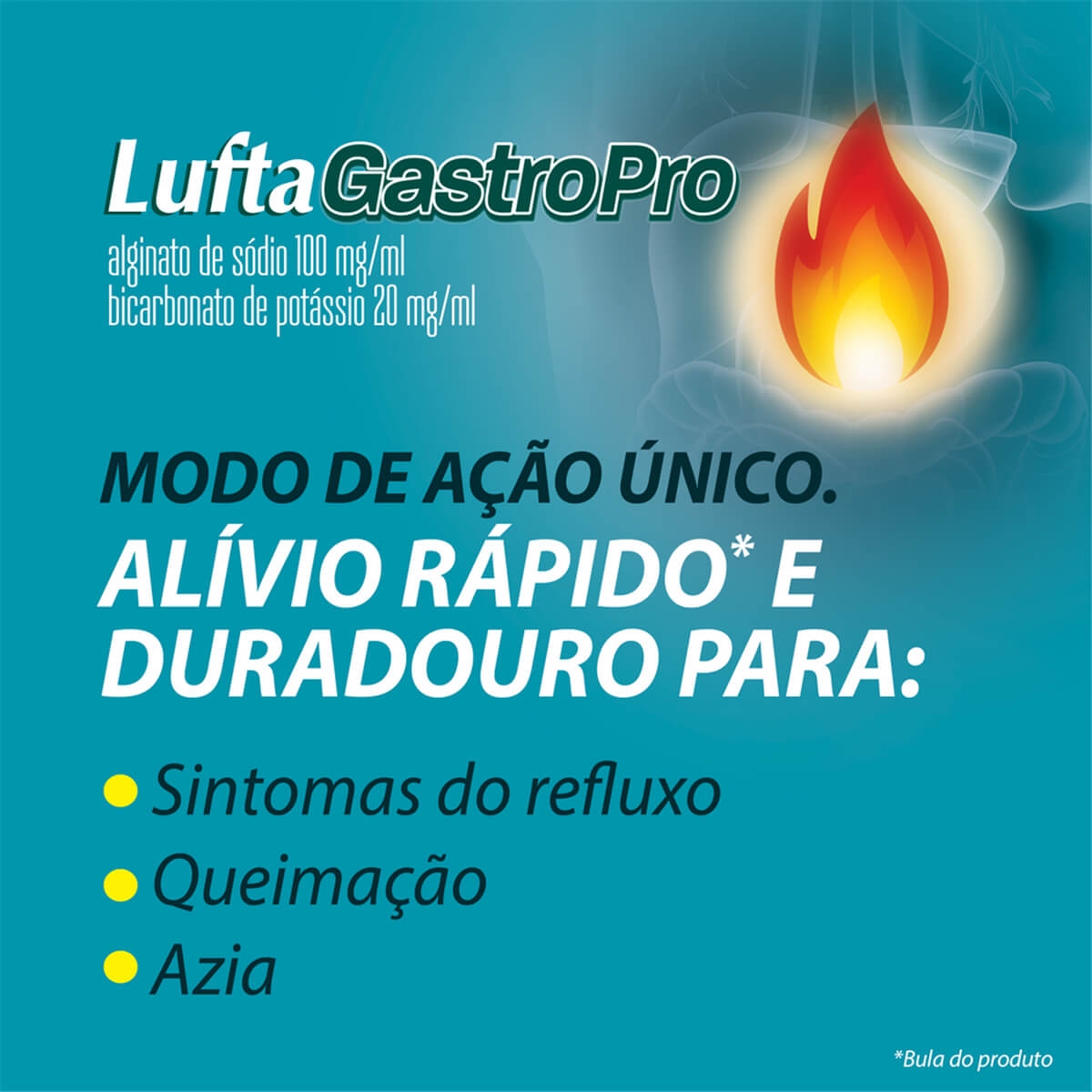 LuftaGastroPro Sabor Menta Sachê com 10ml: Encontre online | Droga Raia