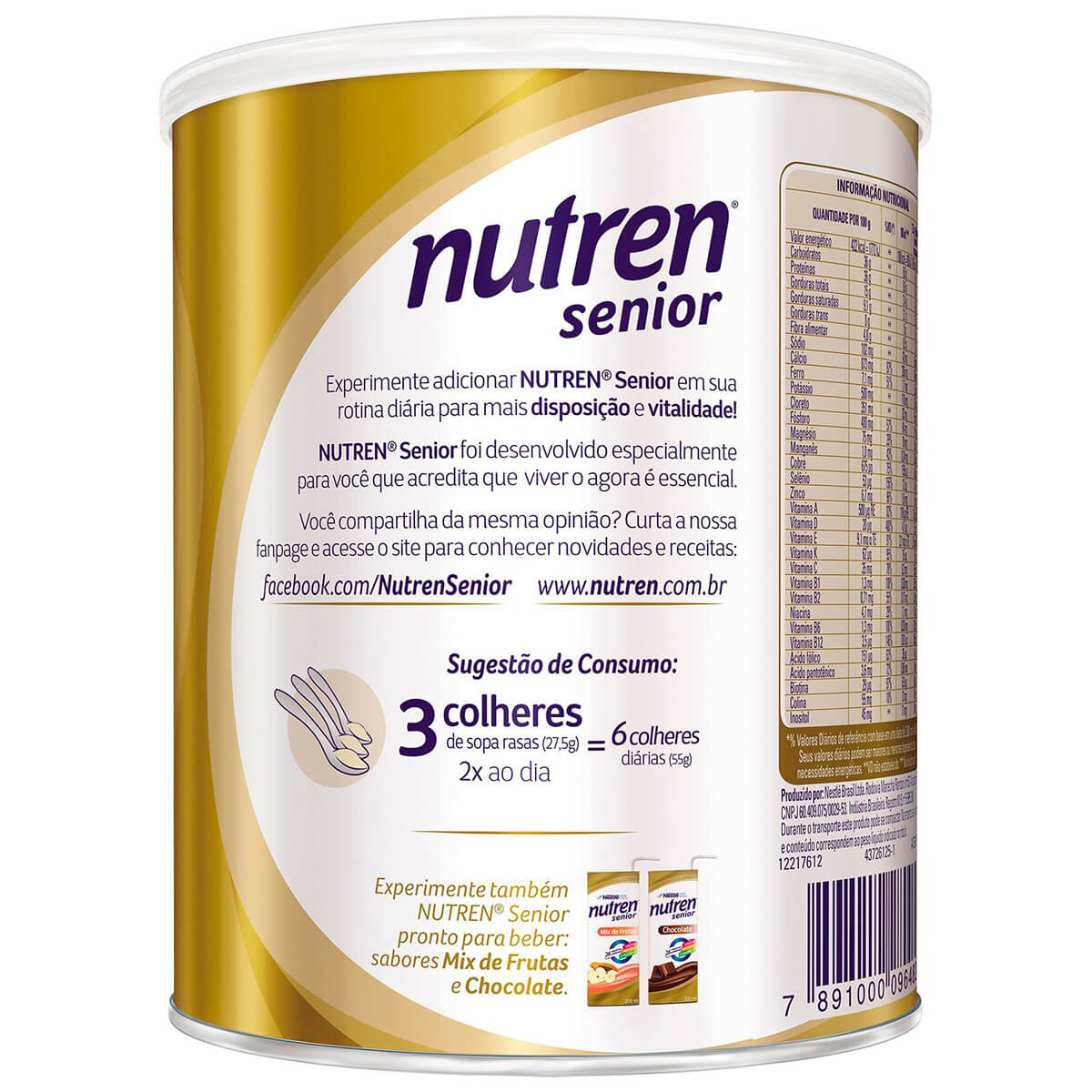 Suplemento Alimentar Nutren Senior Sem Sabor Nestlé: Oferta | Droga Raia