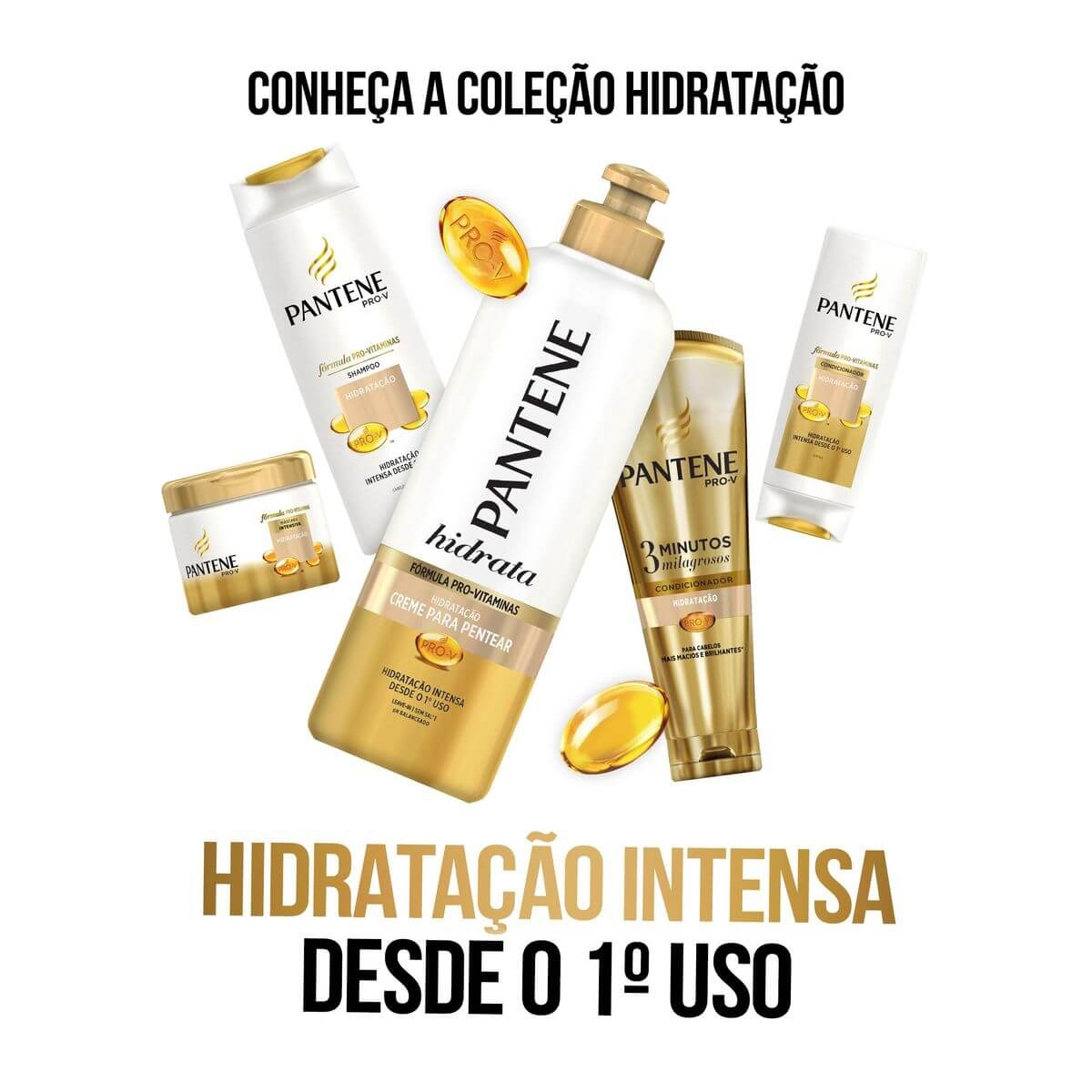 Creme de Pentear Pantene Hidrata 240g 1 Unidade | Droga Raia