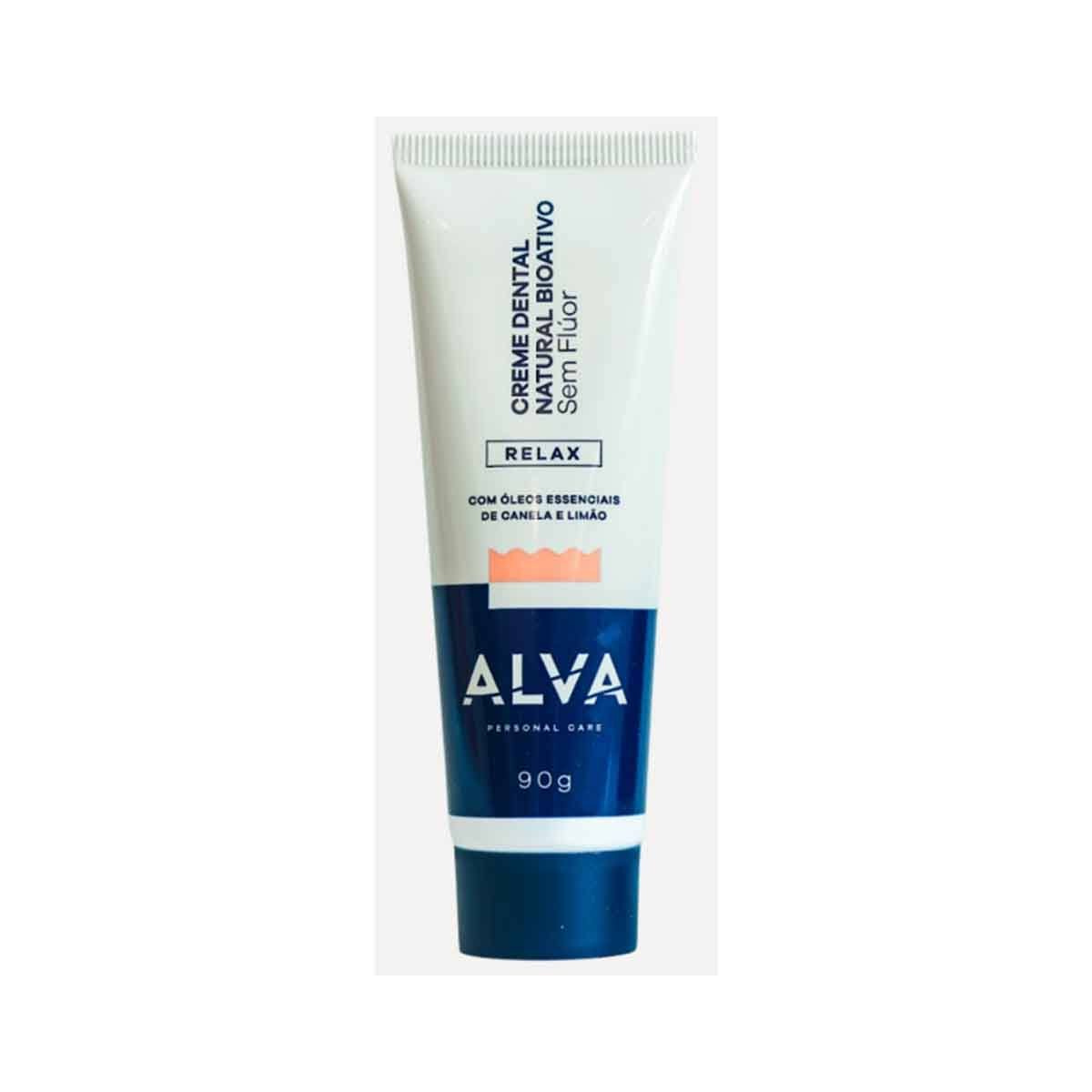 Pasta de Dente Alva Relax 90g - Canela e Limão Oferta | Droga Raia
