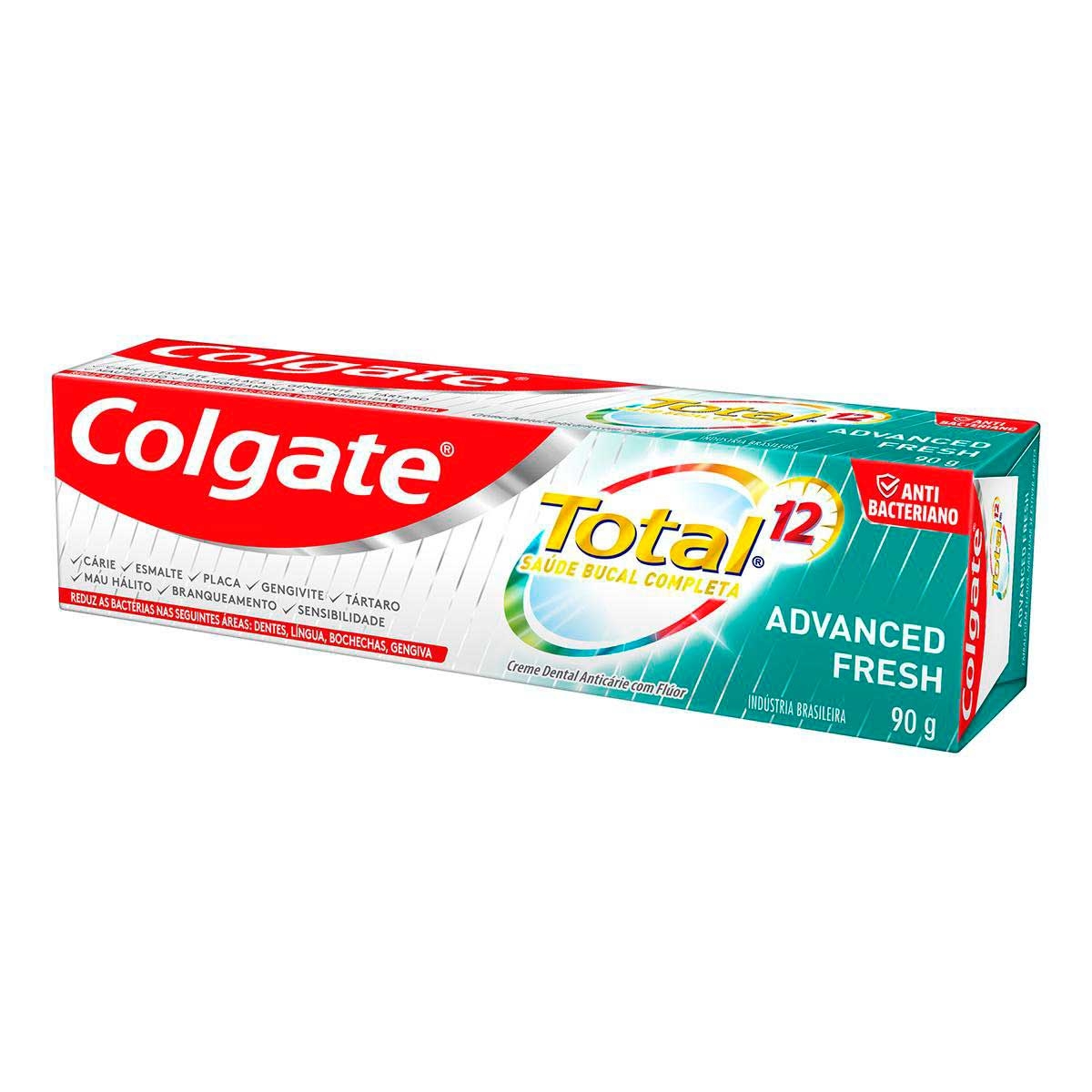 Colgate Creme Dental Total 12 Advanced Fresh 90g | Droga Raia