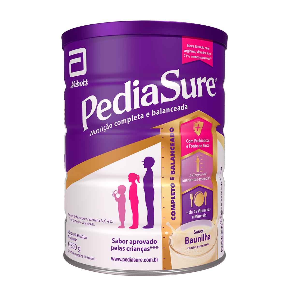 Pediasure: produtos com menor preço na Droga Raia