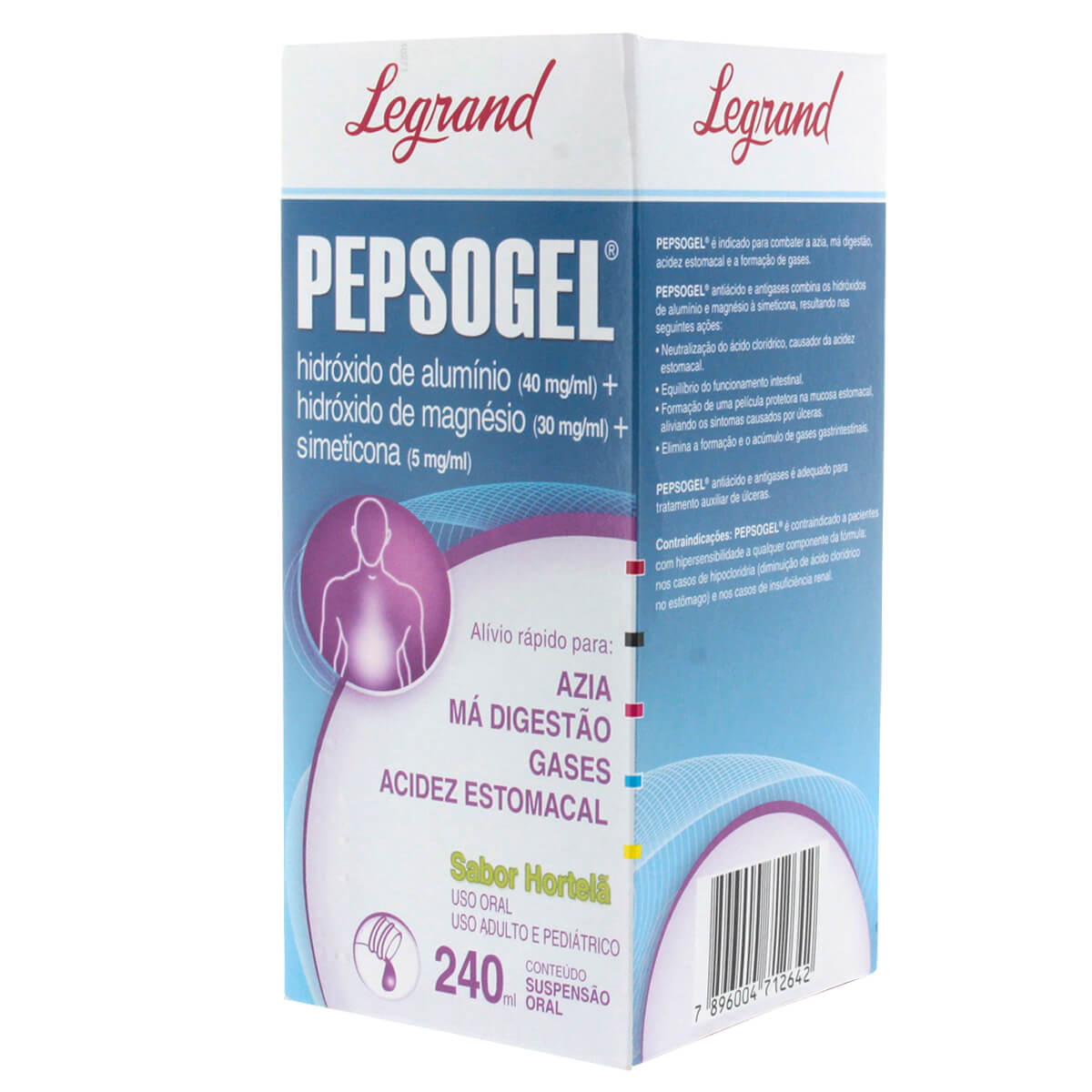 Pepsogel 240ml Suspensão Legrand | Droga Raia