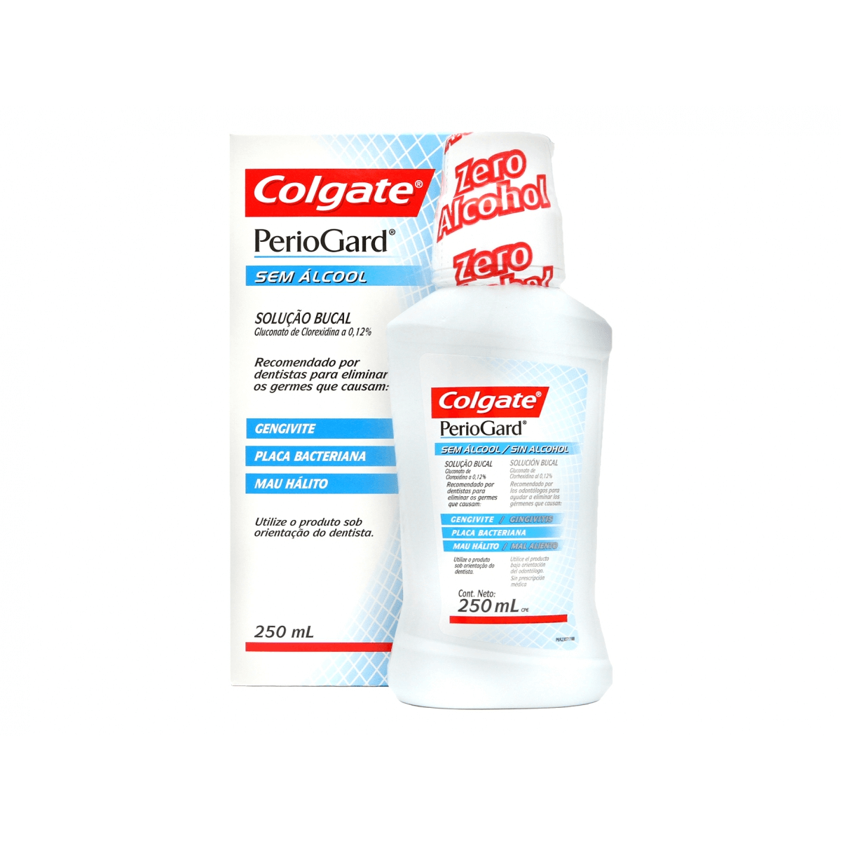 Colgate Solução Bucal PerioGard Sem Álcool 250ml | Droga Raia