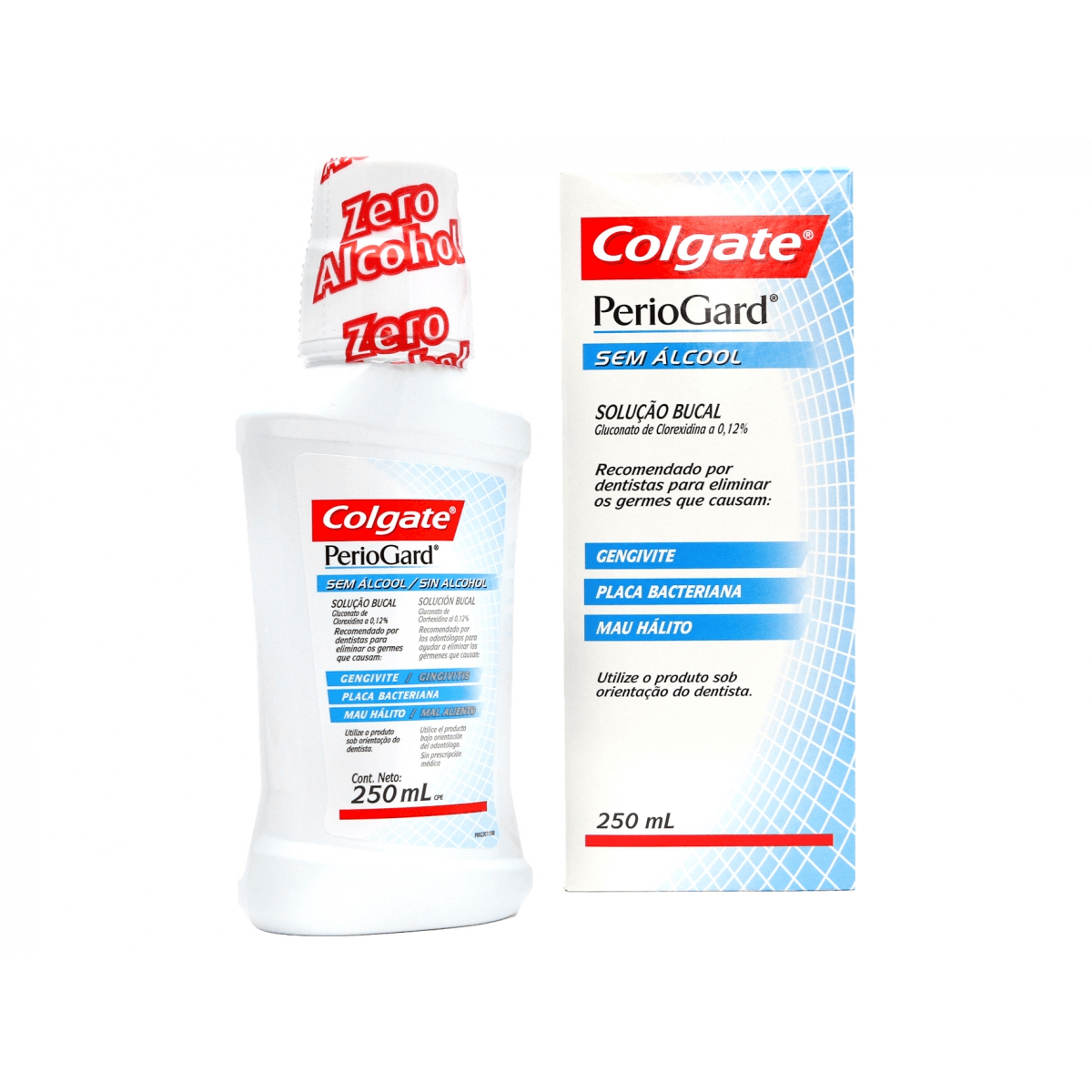 Colgate Solução Bucal PerioGard Sem Álcool 250ml | Droga Raia
