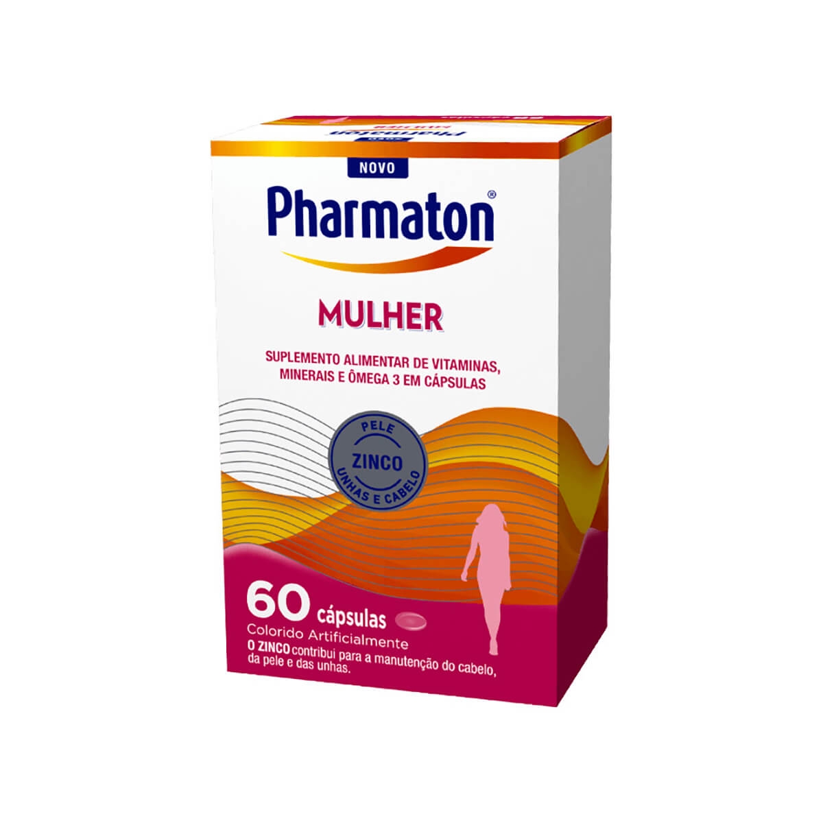 Pharmaton Mulher com 60 Cápsulas | Droga Raia