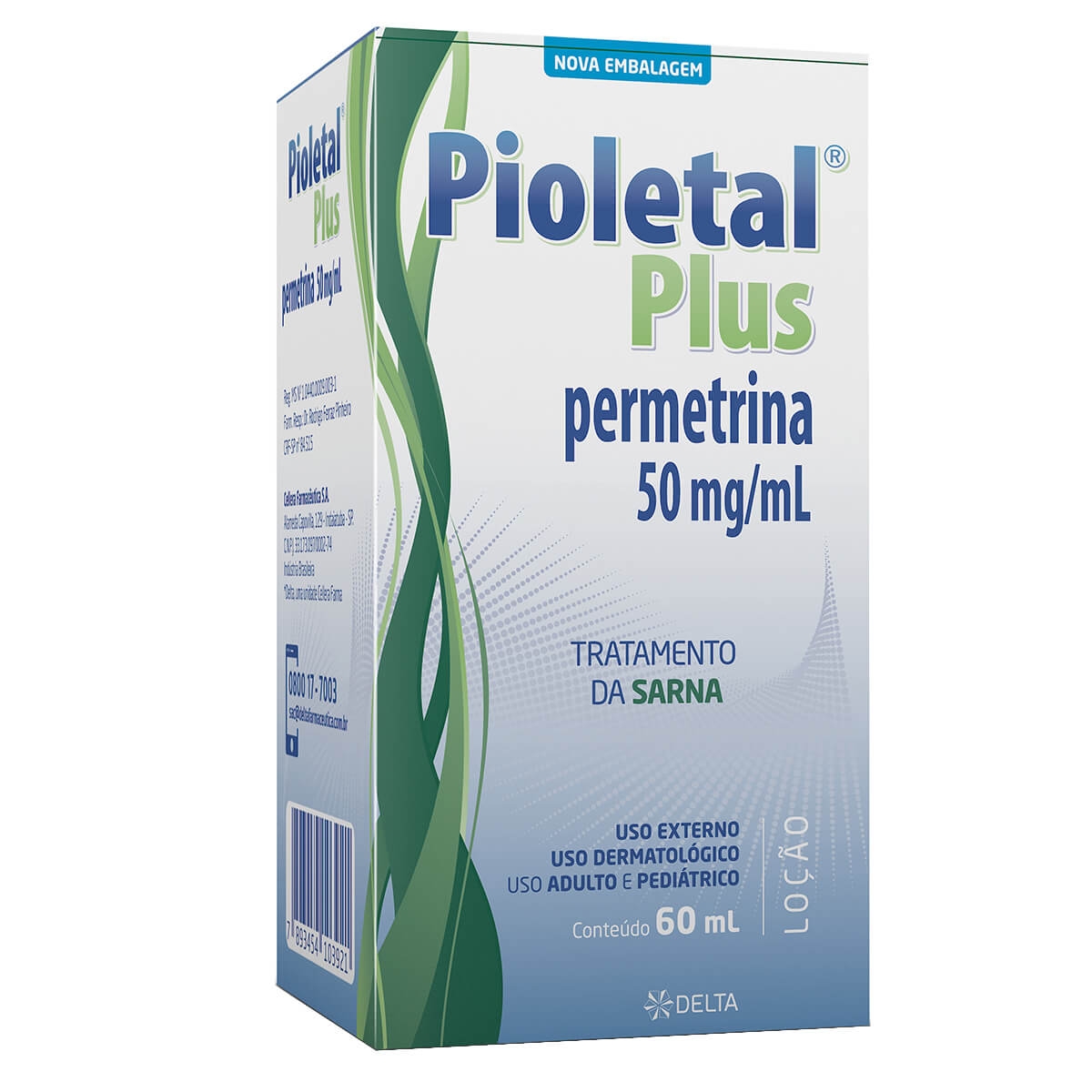 Pioletal 50mg/ml Loção 60ml | Droga Raia