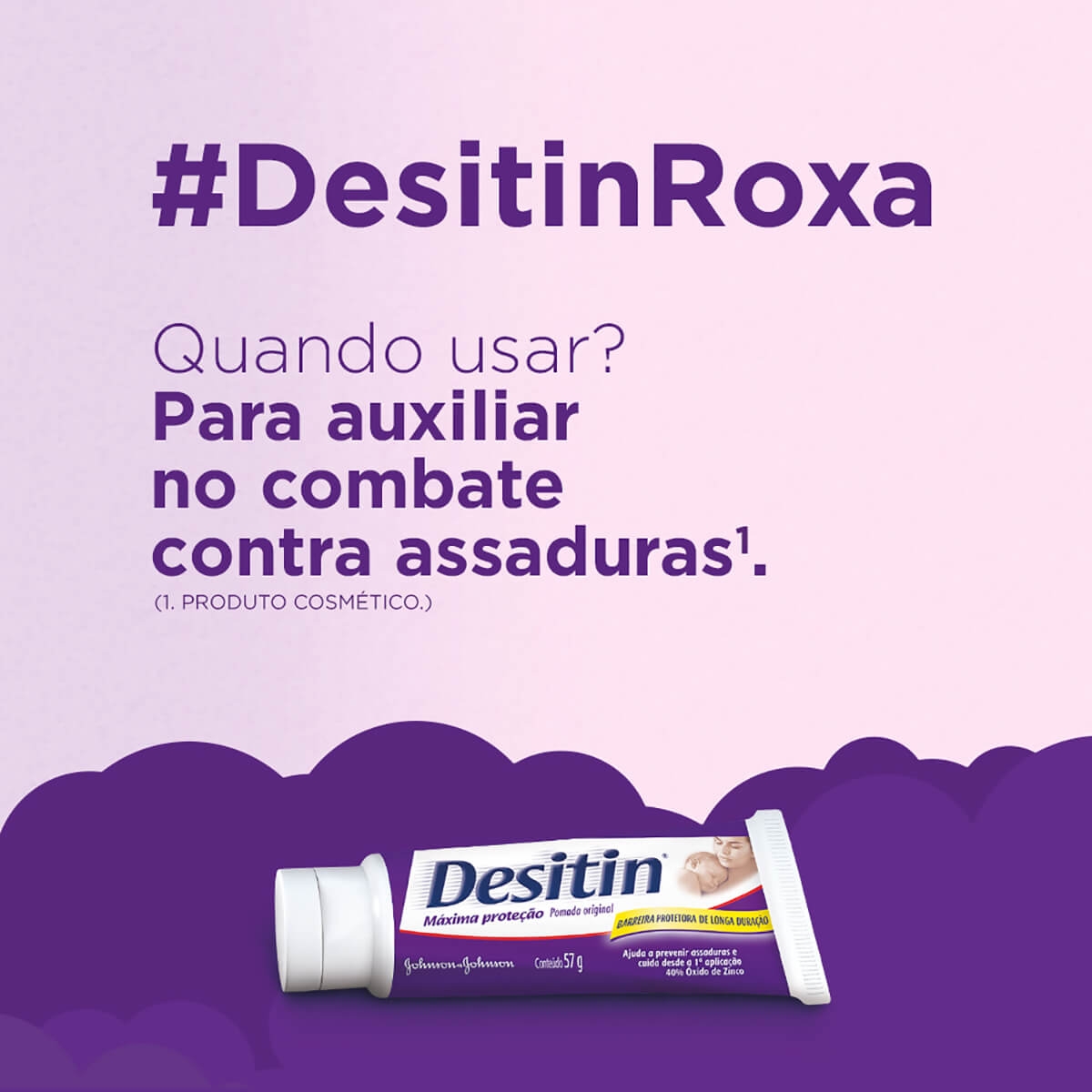 Creme Preventivo de Assadura Desitin Máxima Proteção 57g | Droga Raia