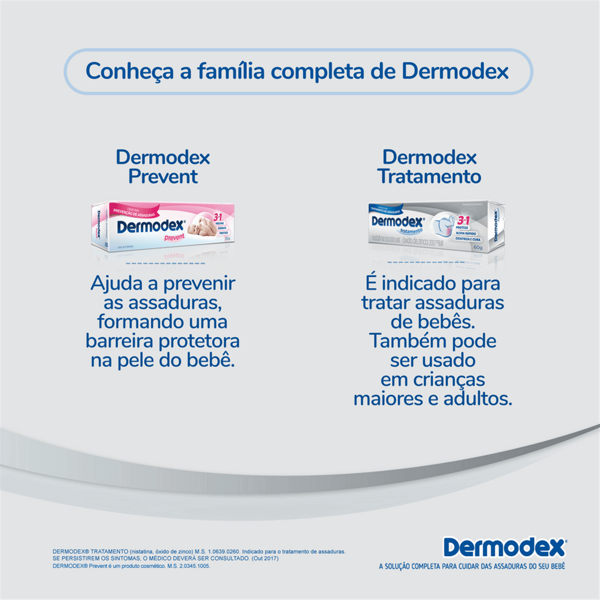 Pomada para Tratamento de Assaduras Dermodex Tratamento 60g | Droga Raia