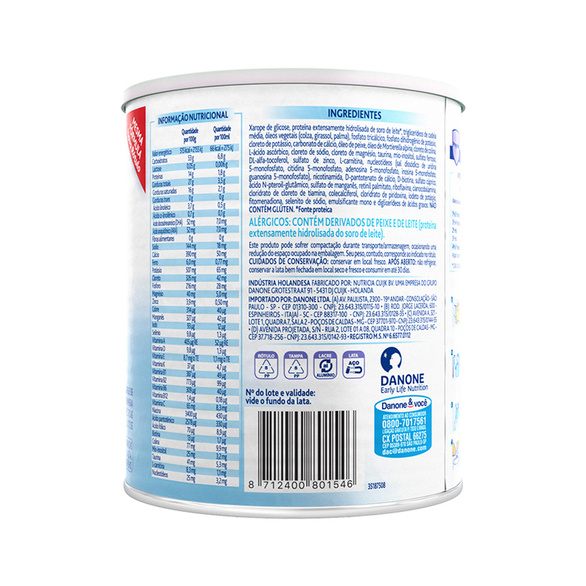 Pregomin Fórmula Infantil para Lactentes Pepti 400g | Droga Raia