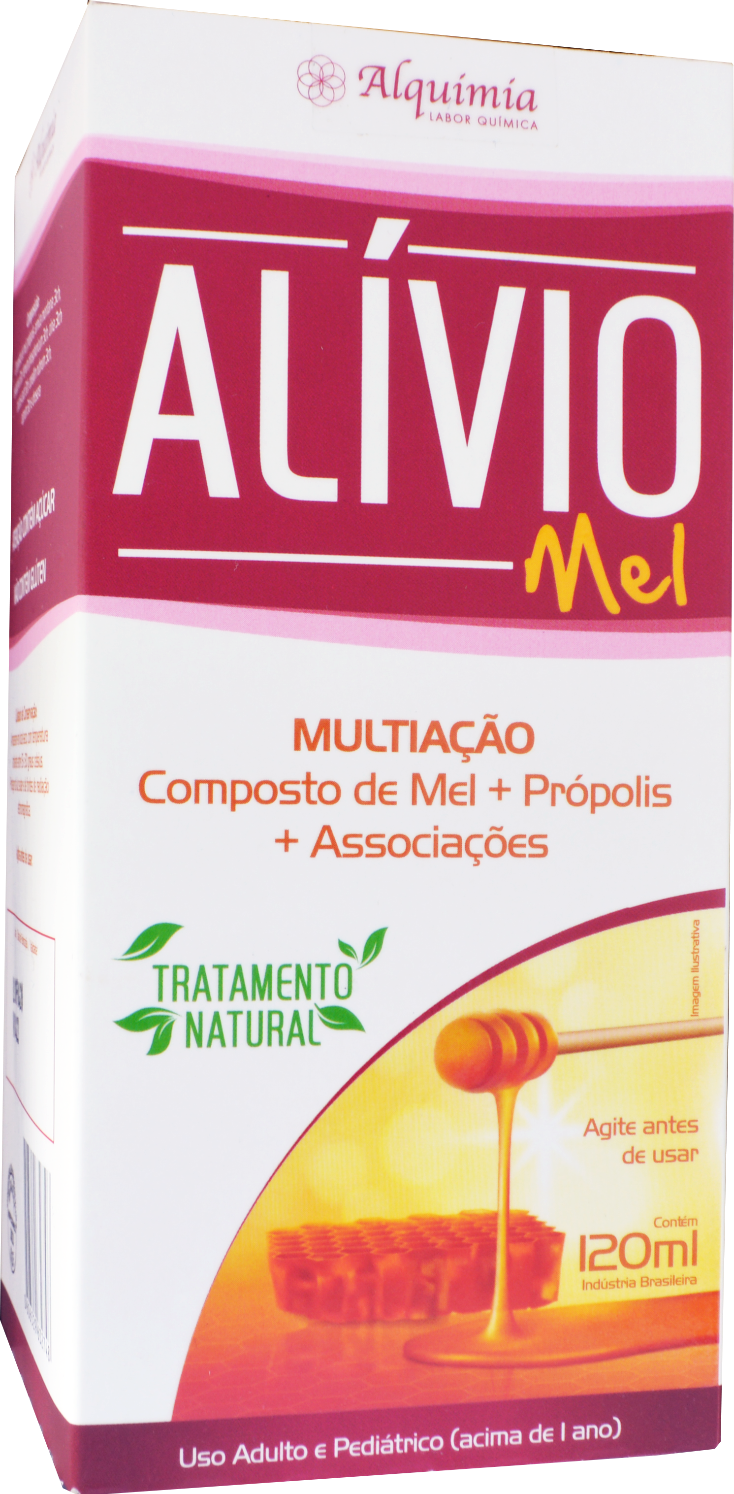 Alivio Mel Xarope 120ml - Alquimia | Droga Raia