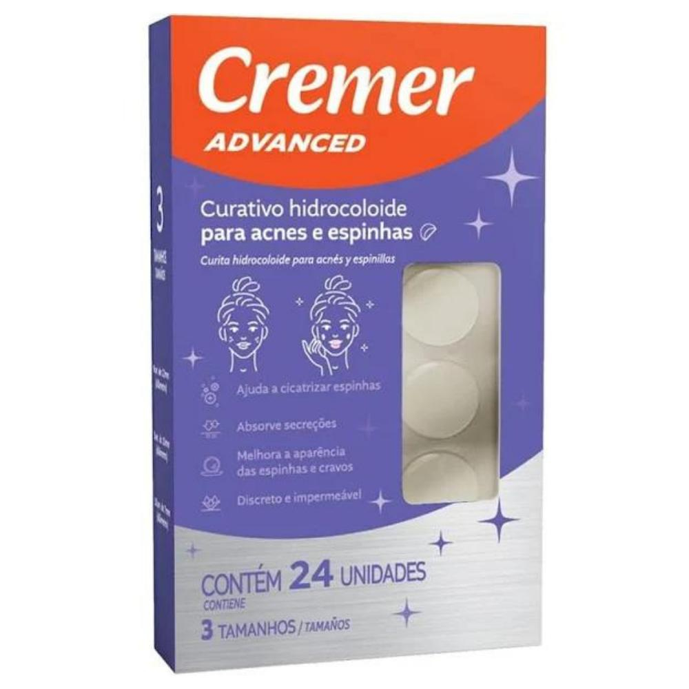 CREMER ADVANCED ACNE E ESPINHAS CURATIVO 24UN | Droga Raia