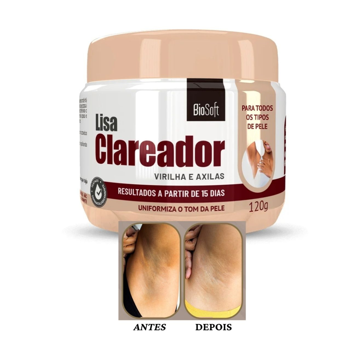 Clareador com menor preço - Droga Raia